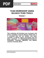 Silvaco TCAD Tutorial MOS | PDF | Doping (Semiconductor) | Semiconductors