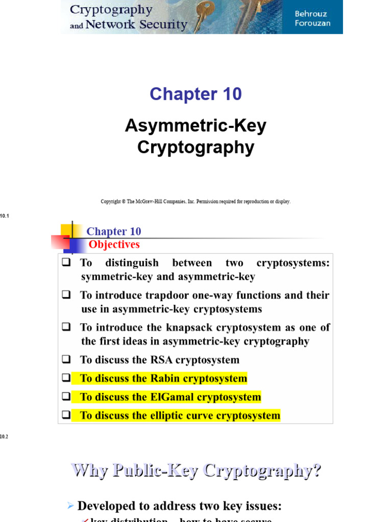 6 Unit 3 - Asymmetric Key Cryptography | PDF | Public Key Cryptography ...