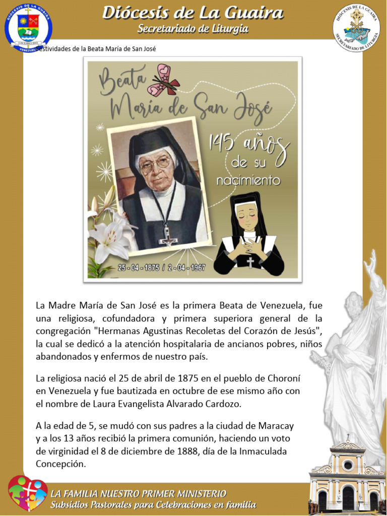9 Festividad de Maria de San Jose | PDF | Creencia religiosa y doctrina