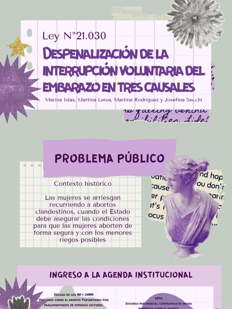 Presentación Interrupción Voluntaria Del Embarazo | PDF | Aborto | El embarazo
