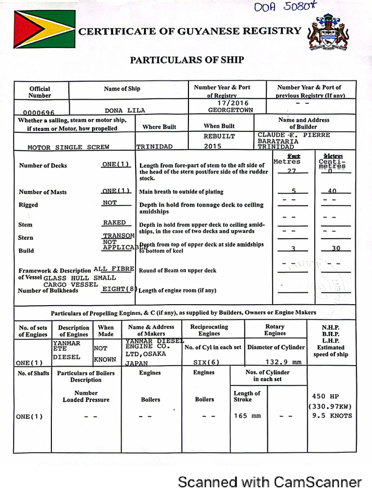 Registration Certificate | PDF