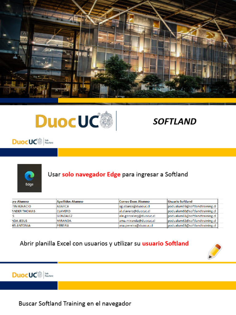 Presentación Intro Softland | PDF | Contraseña | Software