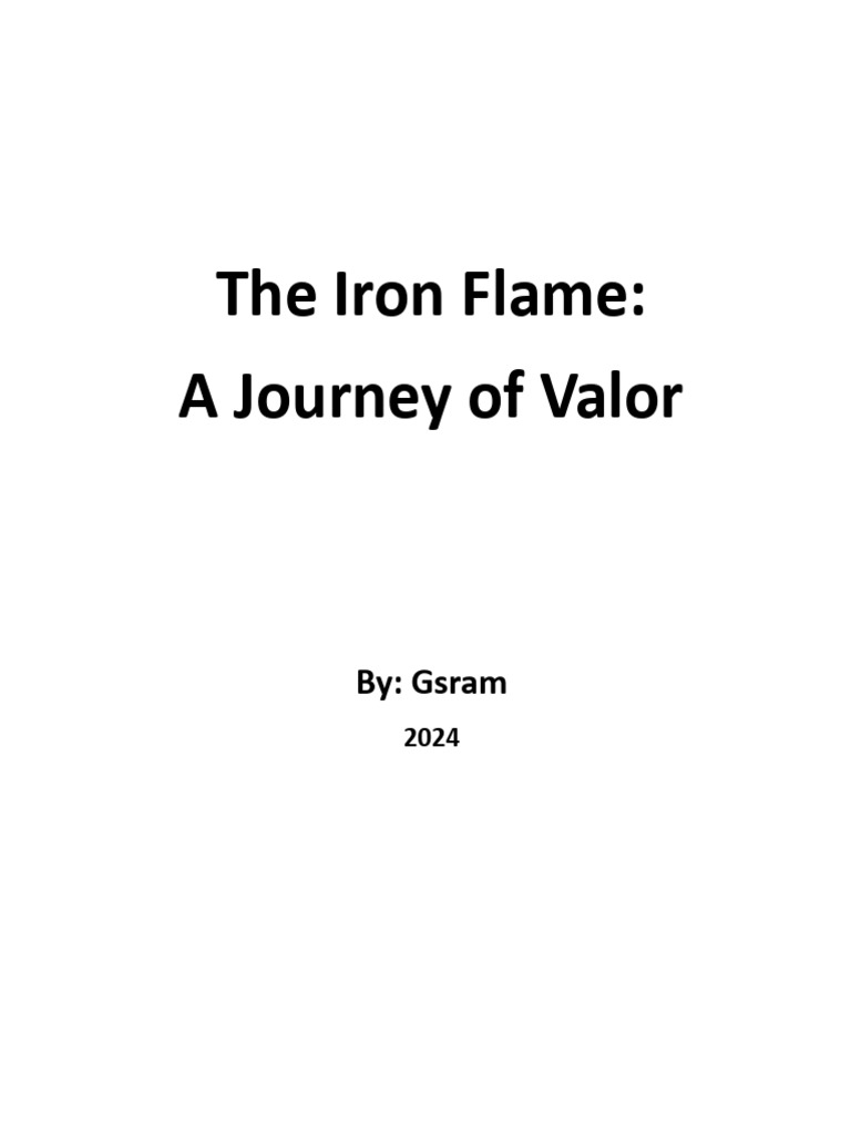 The Iron Flame A (Journey of Valor) | PDF | Blacksmith | Sword