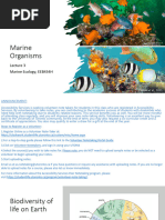 Marine Biology Notes | PDF | Social Science | Science & Mathematics