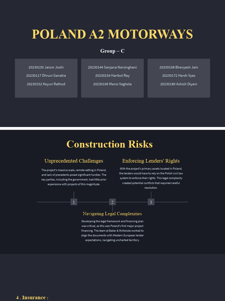 Poland A2 Motorways | PDF | Traffic | Forecasting