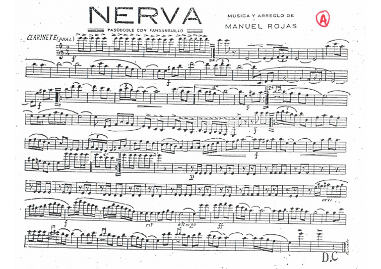 Nerva - Clarinete 1 | PDF