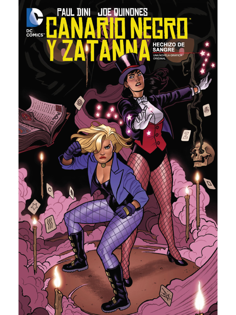 1 - Sqcanario Negro y Zatanna - Hechizo de Sangre | PDF