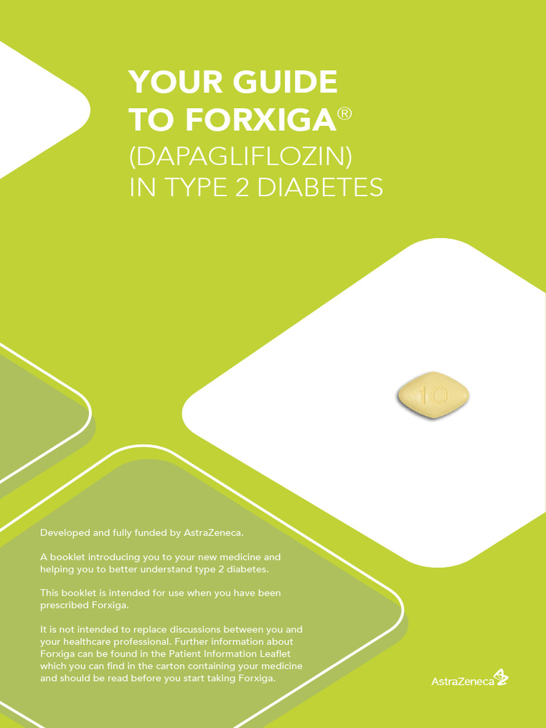 Forxiga T2D Patient Info Booklet | PDF | Diabetes | Hypoglycemia