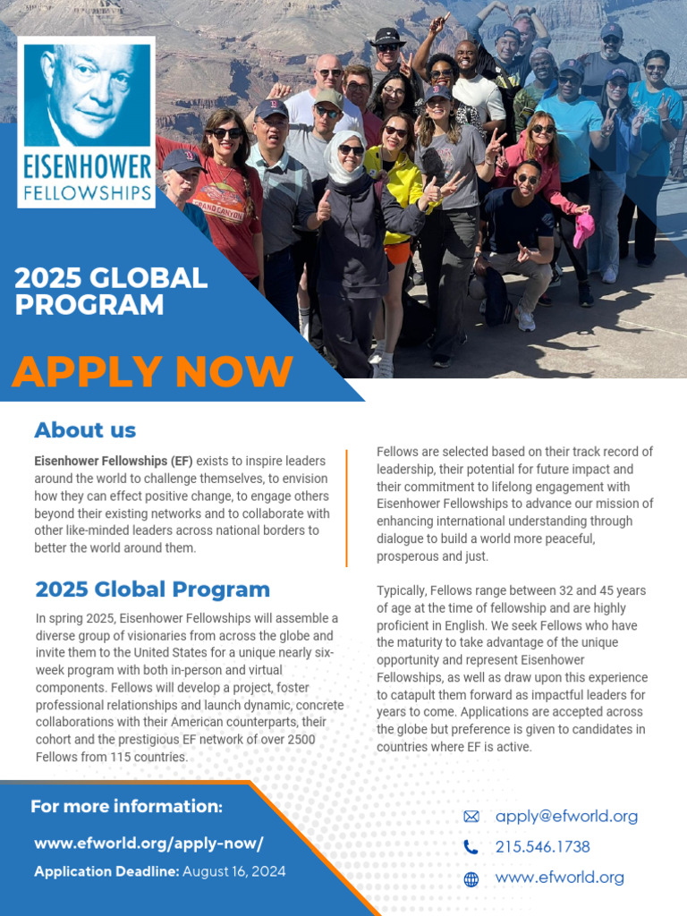 2025 Global Program Recruitment Flyer 1 | PDF | Social Psychology