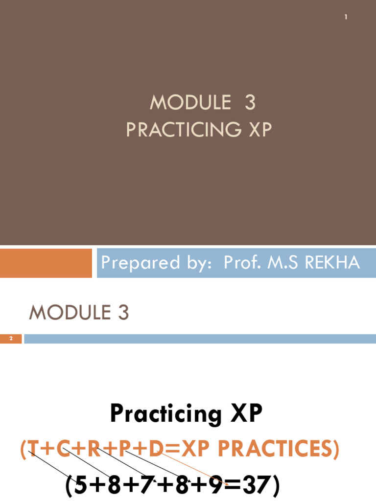 Agile module 3 PPT | PDF | Version Control | Test Driven Development