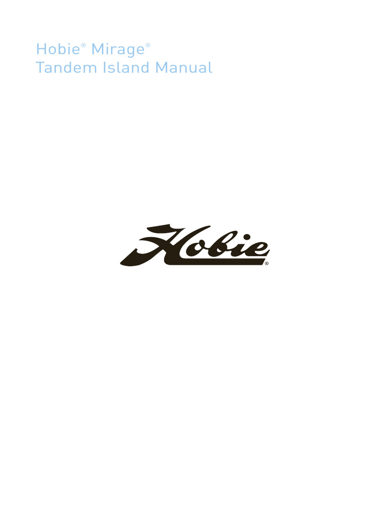 Tandem Island Manual 150701 | PDF | Trailer (Vehicle)
