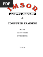 K53 Test C Answers | PDF | Traffic | Road