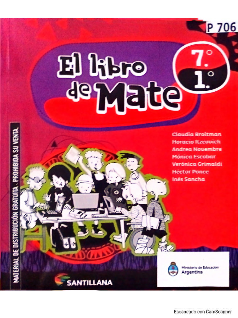 Libro de Mate 7-24 | PDF