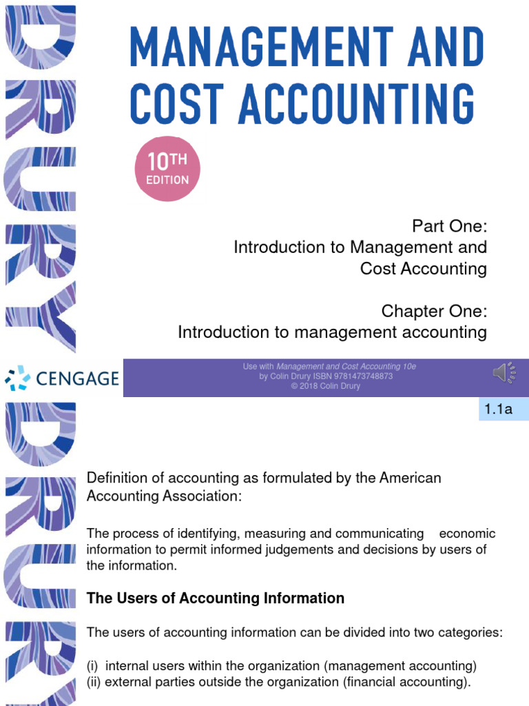 Chap 1 - Introduction To Management Accounting | PDF | Management ...