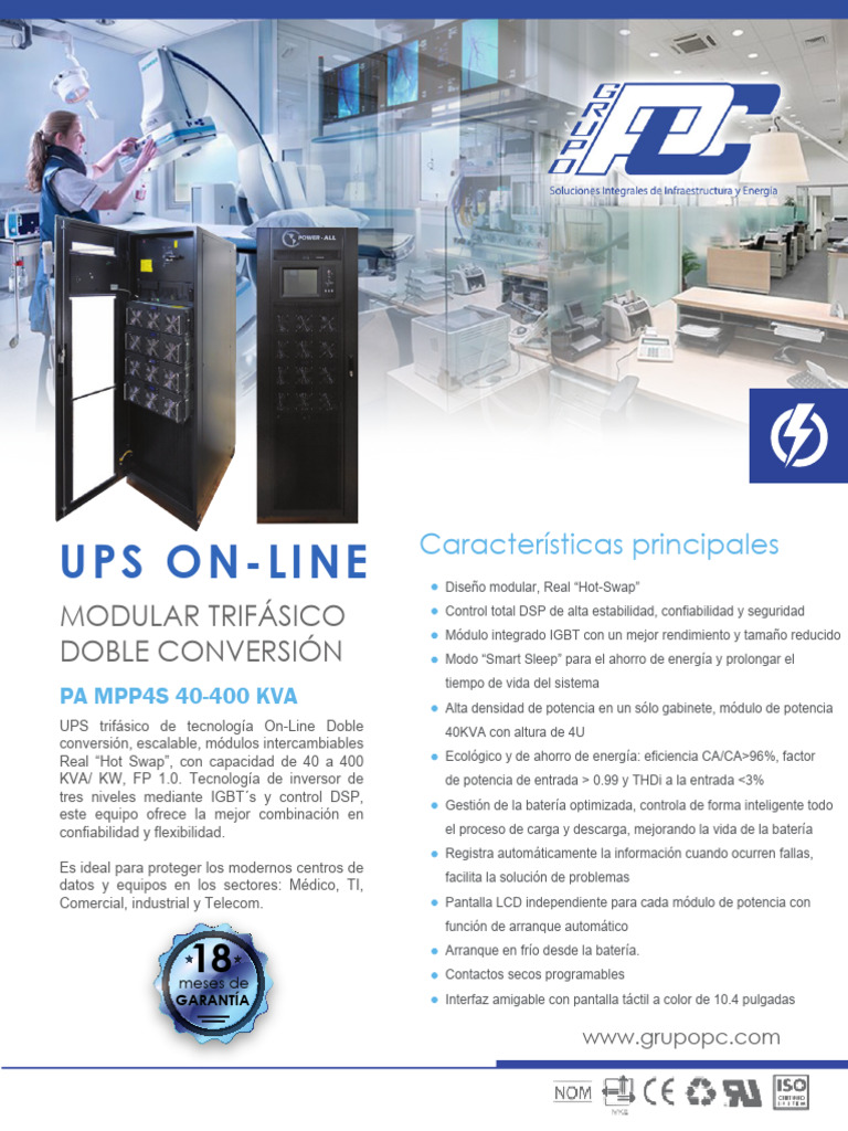 Multipower 40 A 400 480V | PDF | Ingenieria Eléctrica | Poder (Física)