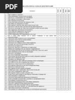 Belbin Test (Example) | PDF | Behavioural Sciences | Psychological Concepts