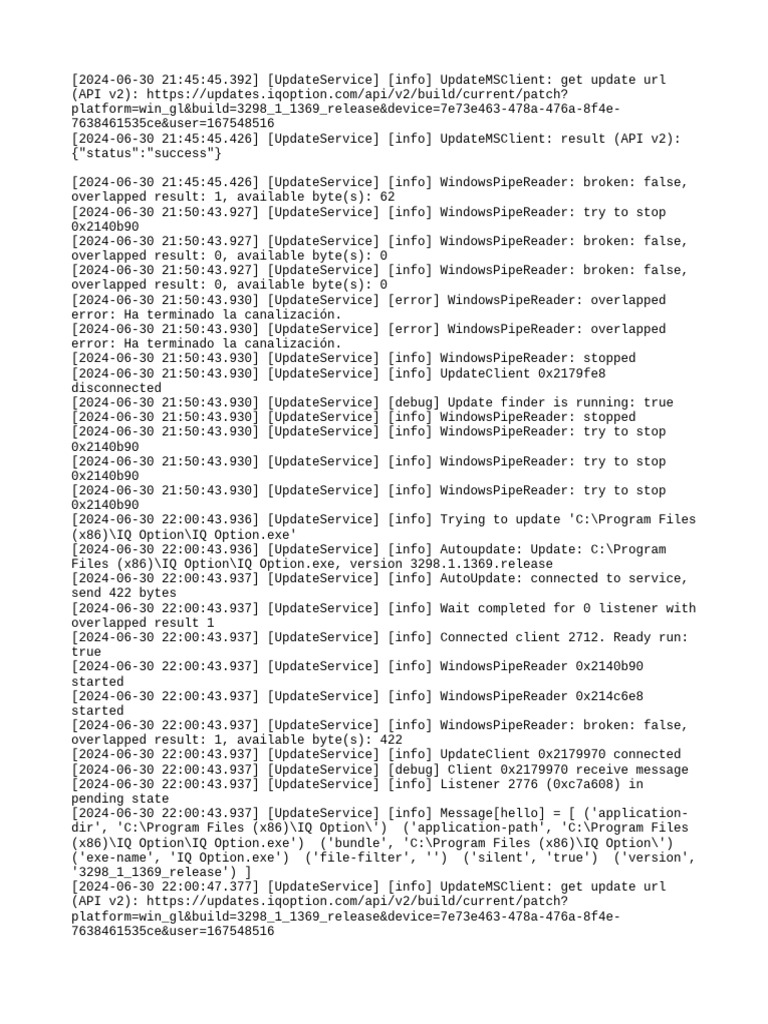Update ServiceLog.3 | PDF | X86 Architecture | Computer Engineering