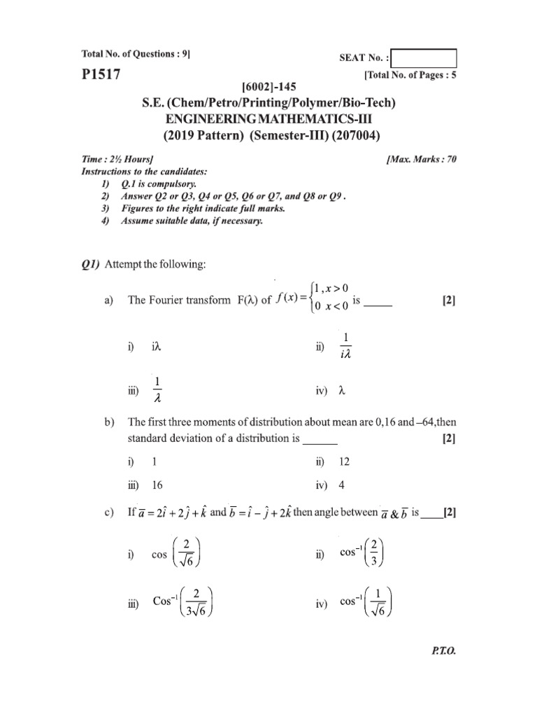Apr 2023 Endsem All Subject | PDF