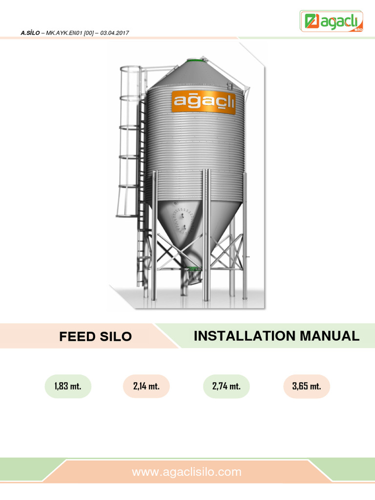 Feed Bin Installation Manual | PDF | Personal Protective Equipment | Safety