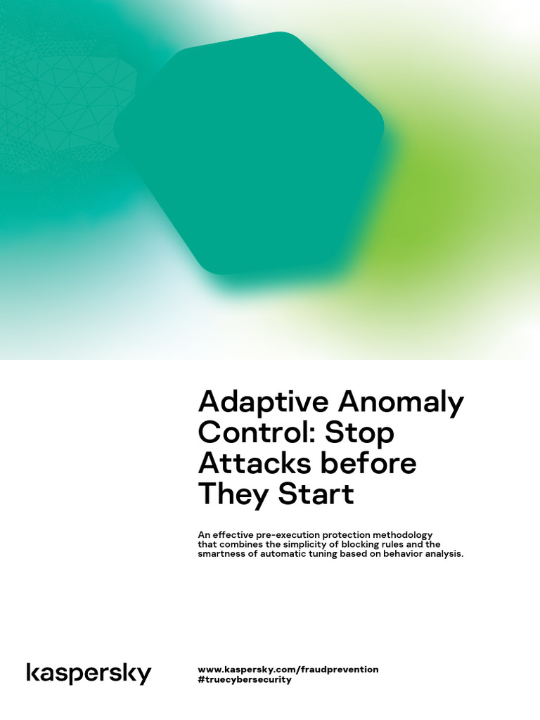 Adaptive Anomaly Control Overview | PDF | Malware | Computer Security