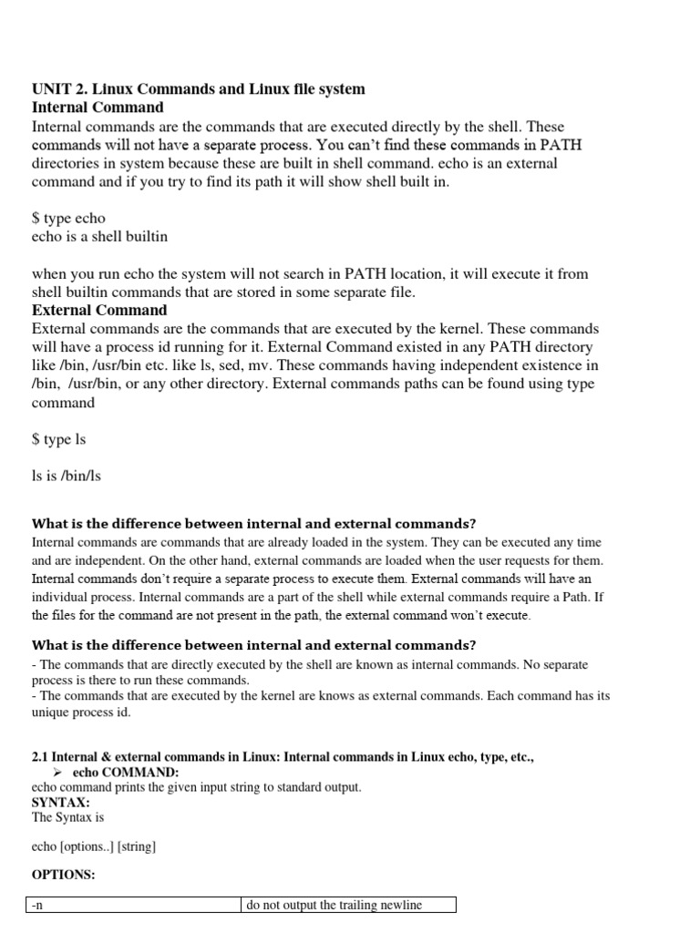 LOS unit 2-1 | PDF | Computer File | Directory (Computing)