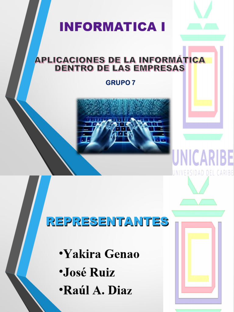 Aplicaciones de La Informatica | PDF | Software de la aplicacion | Planificación de recursos ...