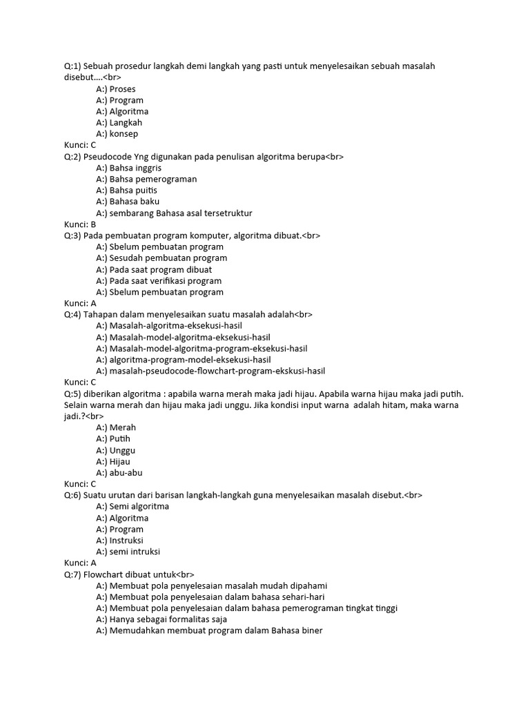 Algoritma dan Bahasa Pemrograman | PDF | Metode & Bahan Ajar | Komputer