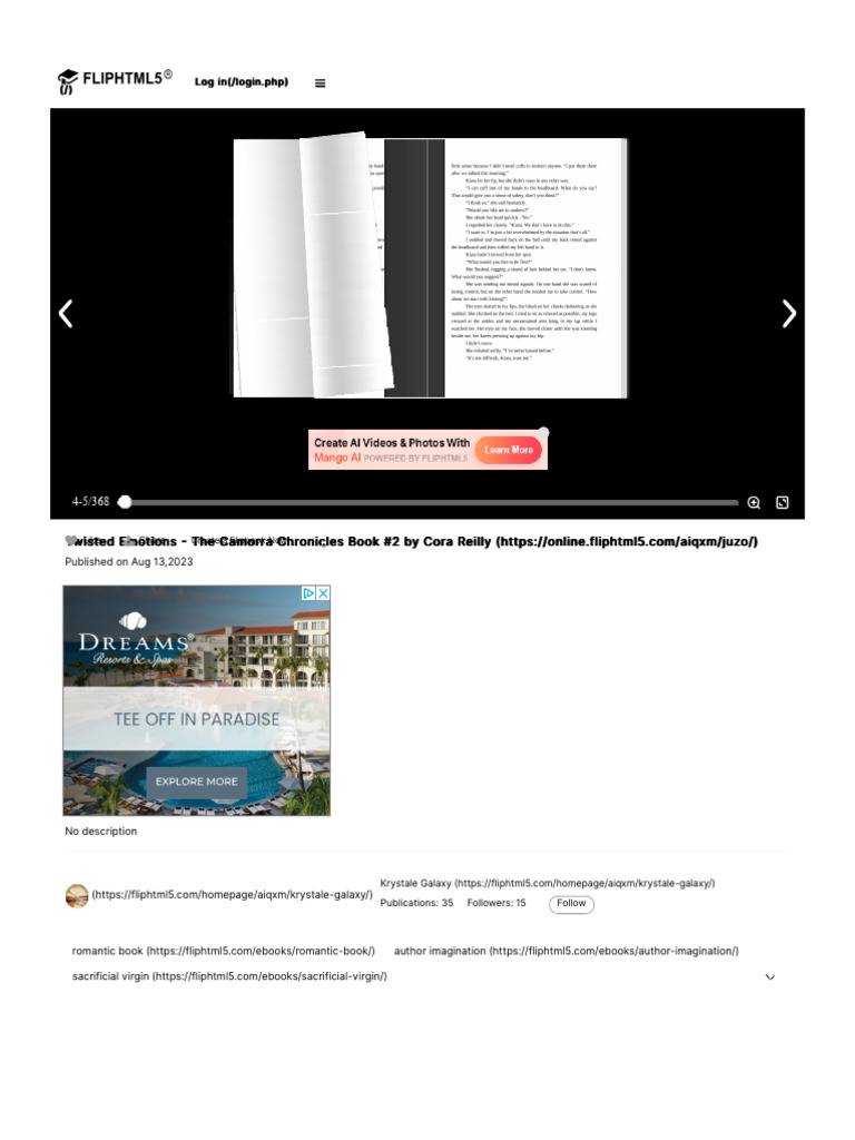 Twisted Emotions - The Camorra Chronicles Book #2 by Cora Reilly ...