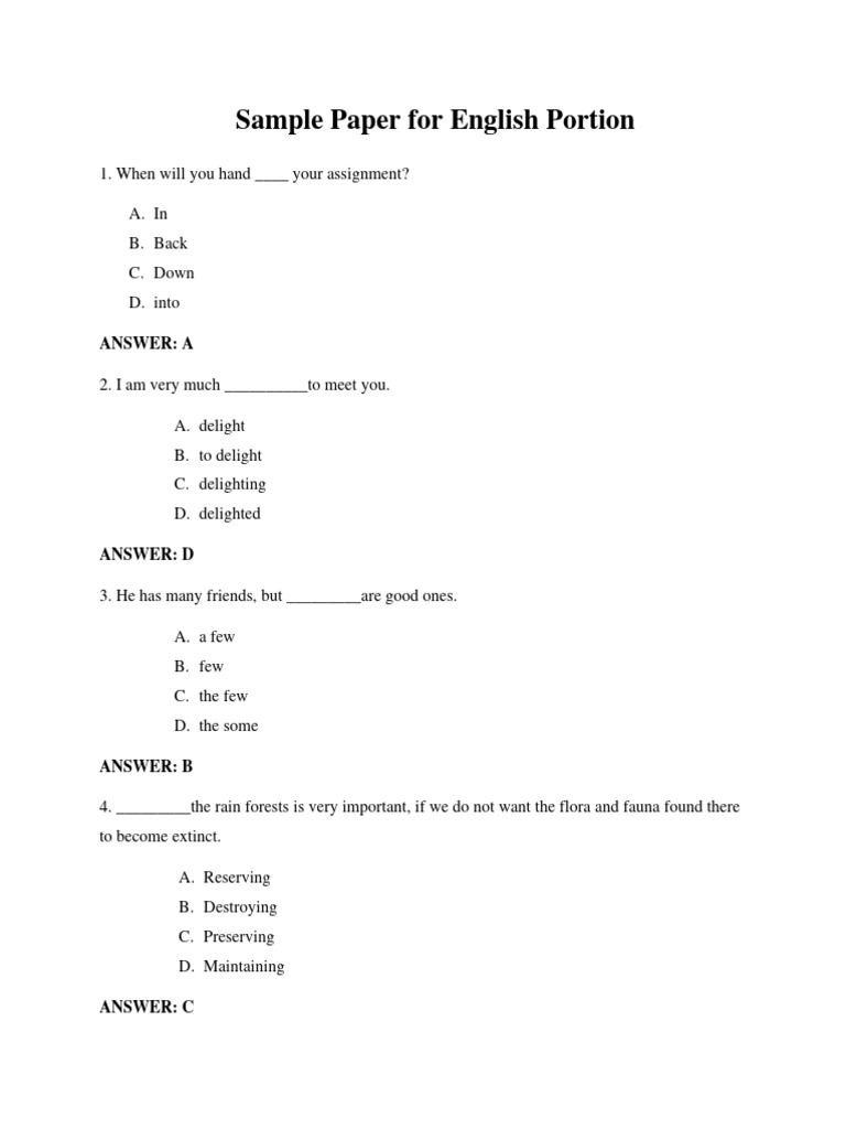 Gat Test Preparation Sample | PDF | Noise | Dentist