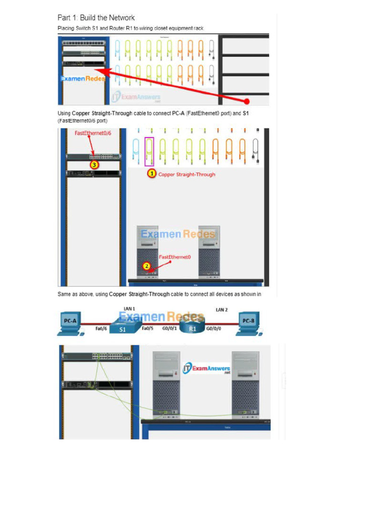 Examen Final de Habilidades ITN (PTSA) | PDF | Business | Technology & Engineering