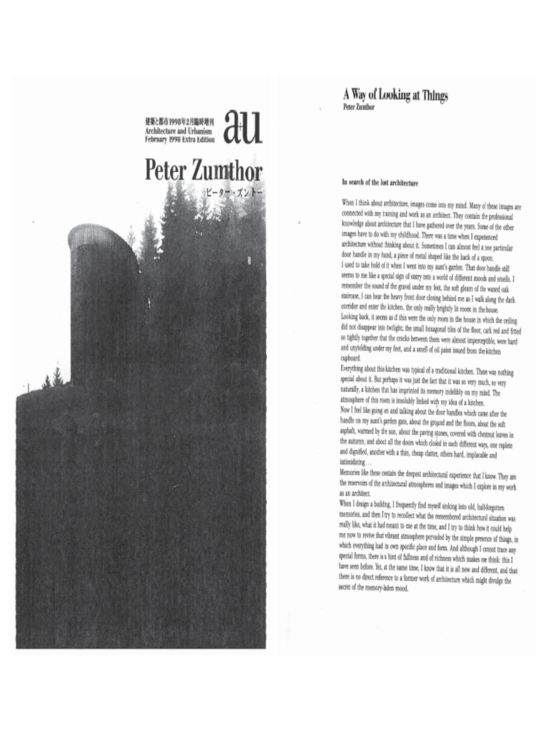 A Way of Looking at Things | PDF