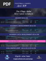 KPL 2024 25 Calendar TENTATIVE | PDF