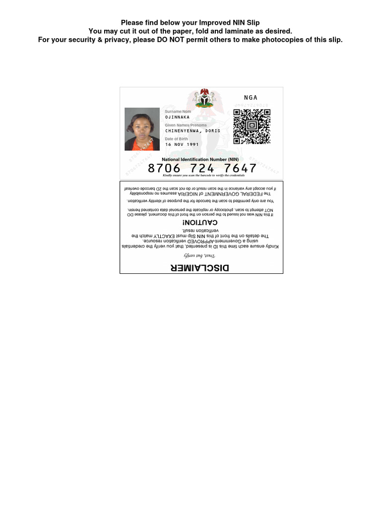 Improved Nin Slip | PDF