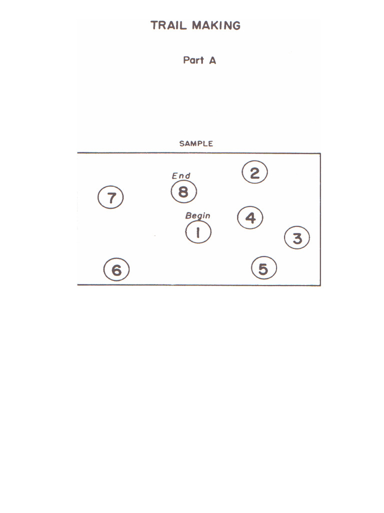 Trail Making A Sample | PDF