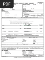 Accord 35 - Lost Policy Release (LPR) Form - Policy Cancellation Request Form | PDF | Insurance ...