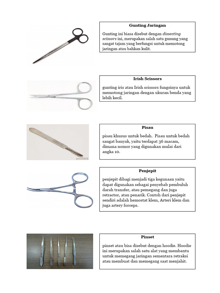 alat-alat-instrumen-Bedah | PDF