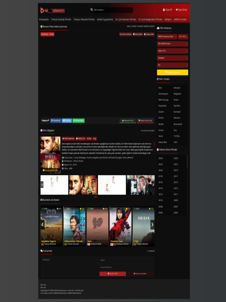 Borsa - para Asla Uyumaz - HDFilmcehennemi - Film Izle - HD Film Izle | PDF