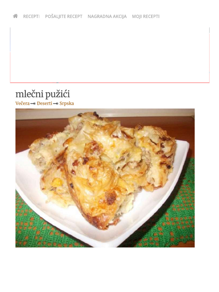 Mlecni Puzici | PDF