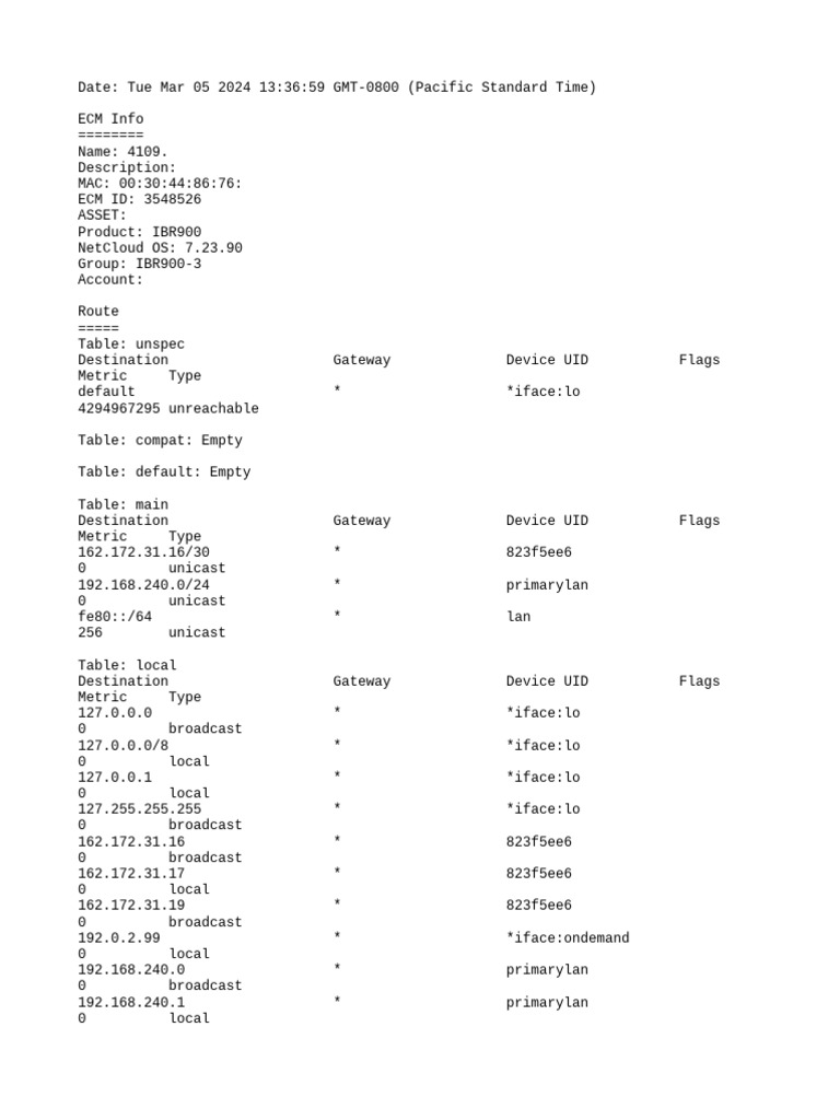 IBR900 Connection and Error Logs | PDF | Kernel (Operating System) | Usb