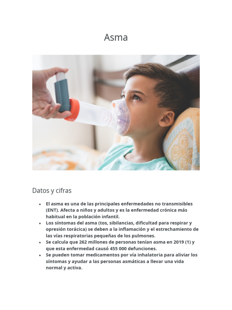 Asma | PDF | Asma | Medicina CLINICA
