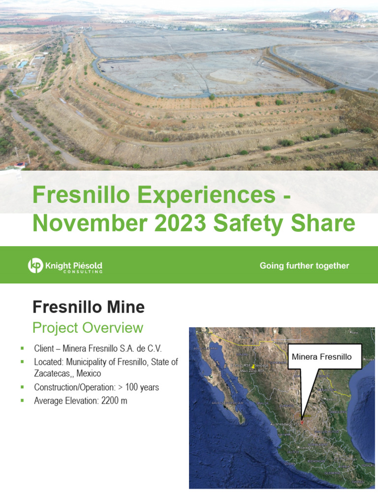 Fresnillo Mine Safety Guidelines 2023 | PDF | Transport