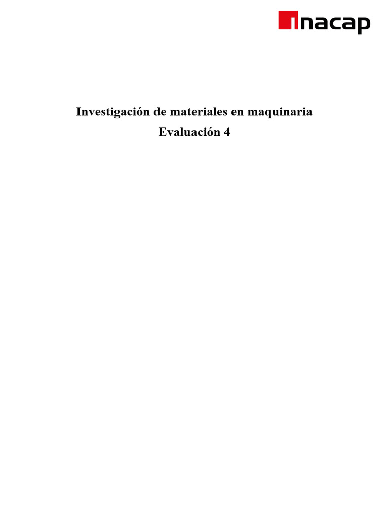 EV4 Materiales | PDF