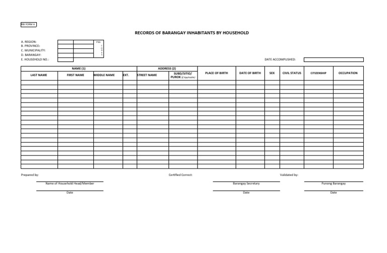 Rbi Form A Blank | PDF