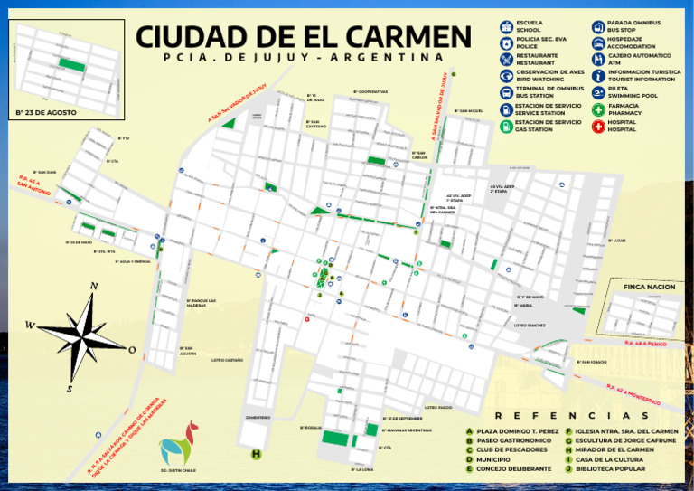 Mapa El Carmen JC | PDF