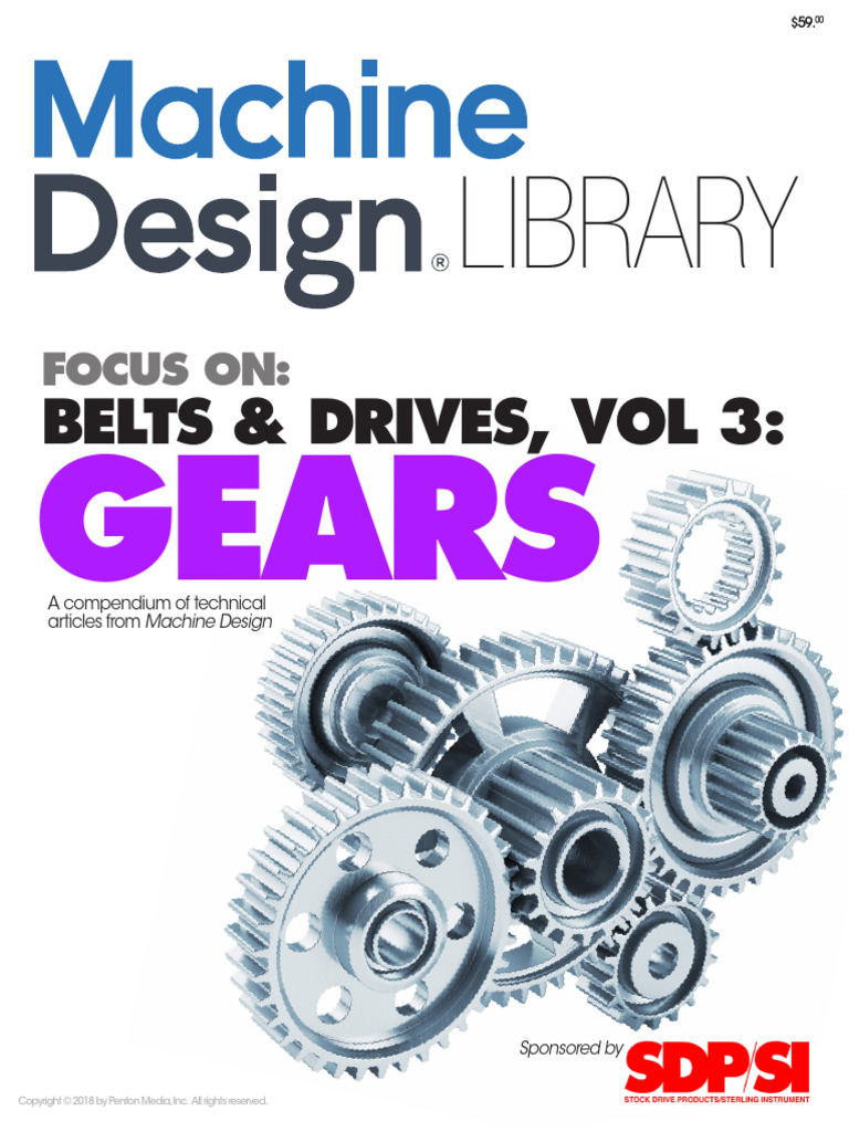 MachineDesign-Belts&DrivesVol3-Gears | PDF | Gear | Mechanical Engineering
