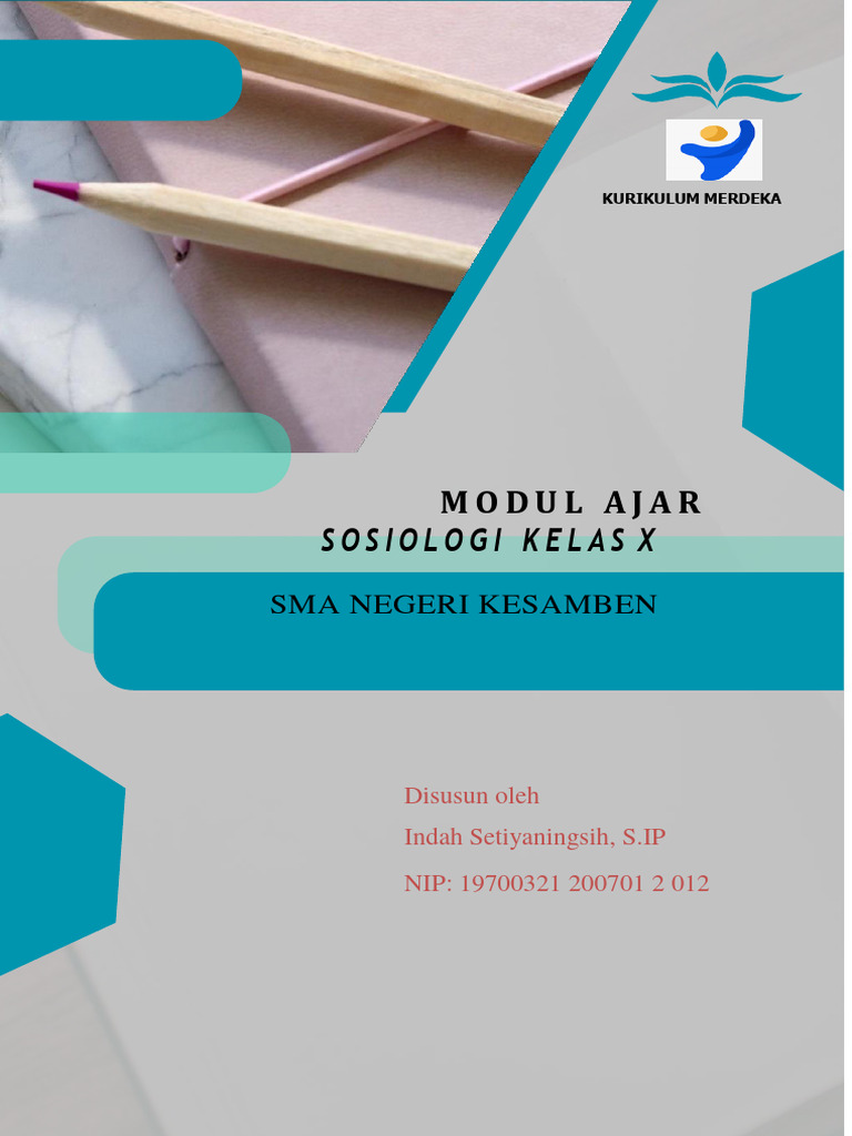 Modul Ajar Lengkap Sosiologi Kelas X | PDF | Ilmu Sosial | Sains ...