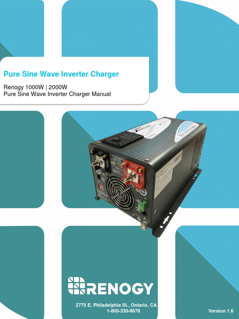 1KW-2KW Inverter Charger Quick Guide | PDF | Power Inverter | Battery ...