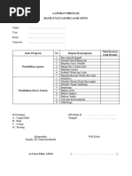 Contoh Rapor Kurikulum Merdeka | PDF