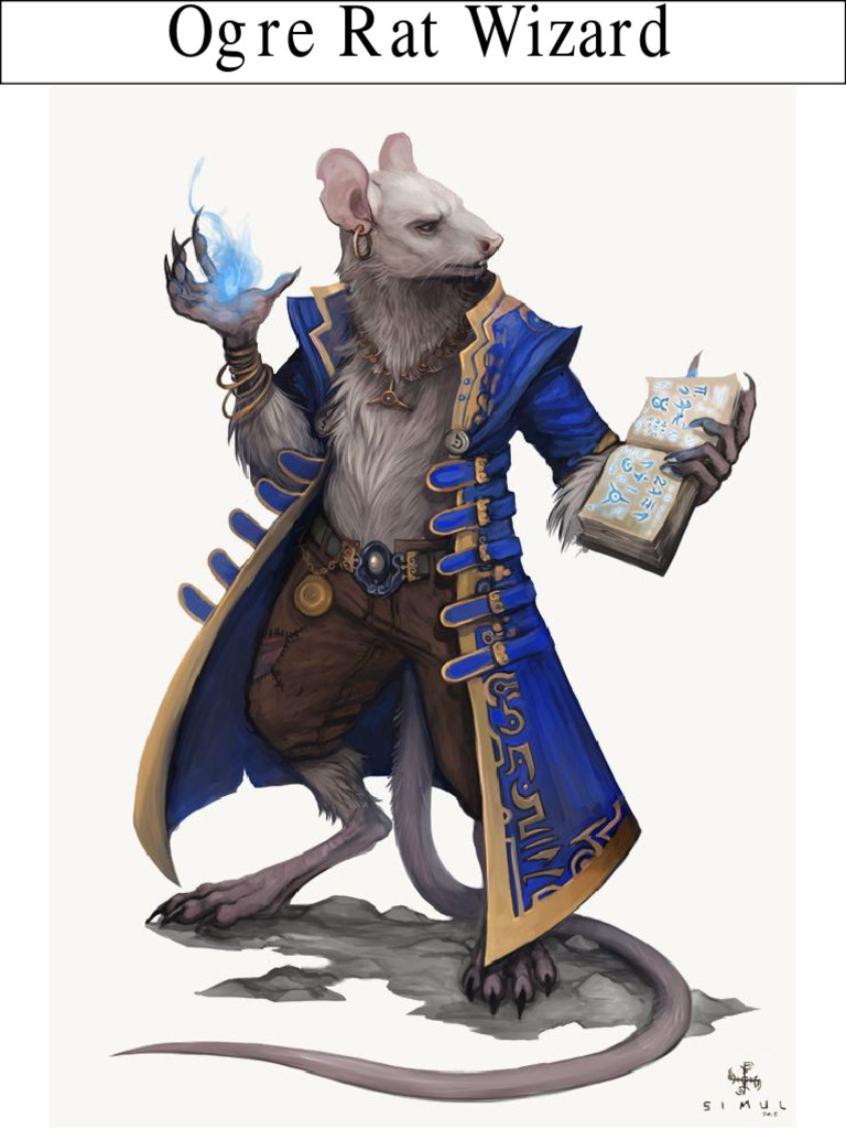 Rat Ogre Wizard | PDF | Mythological Powers