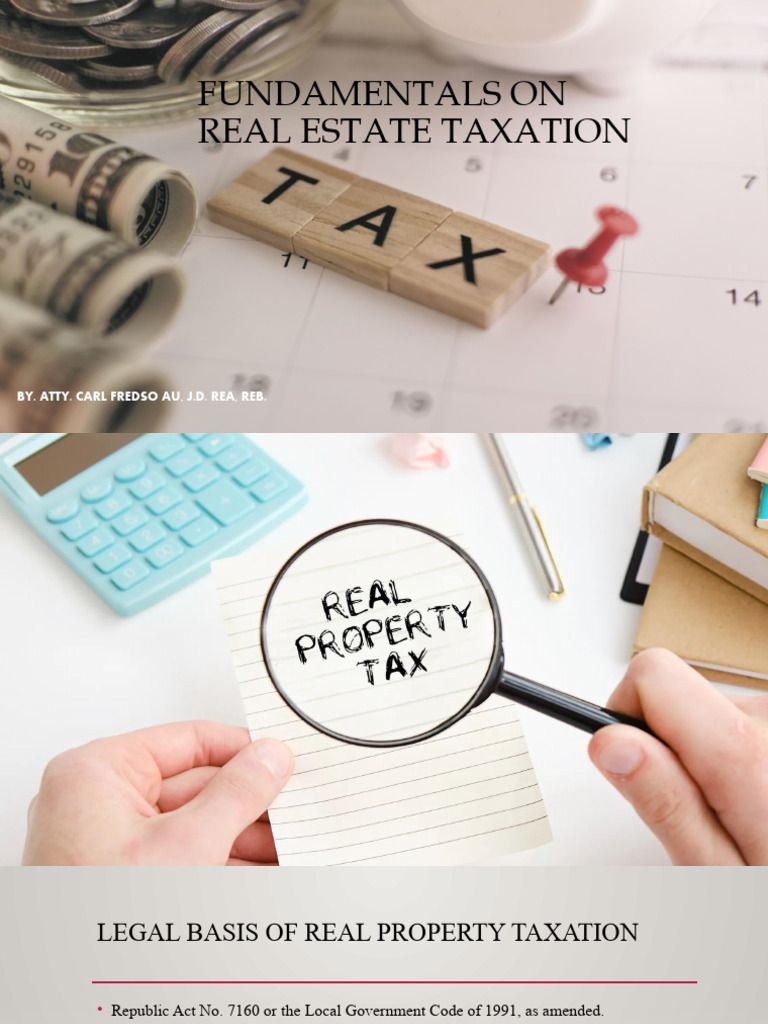 Week 13.fundamentals On Real Property Taxation | PDF | Taxes | Capital ...